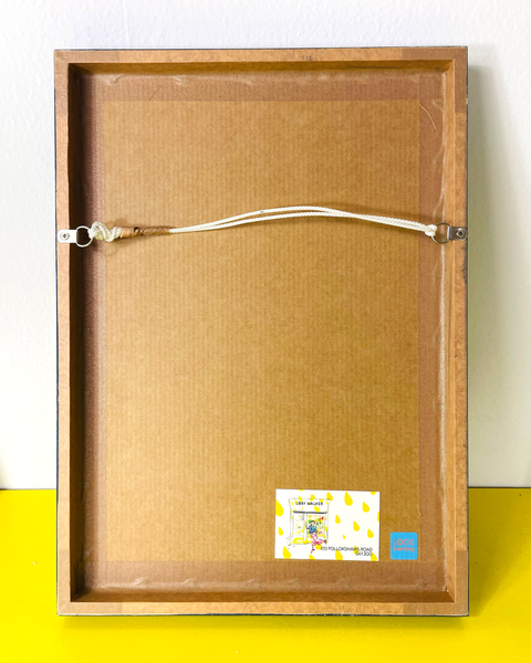 Framed 'Window Talk' – Libby Walker