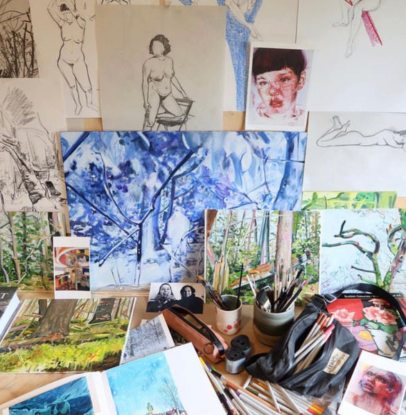 Glasgow city center art classes – Libby Walker