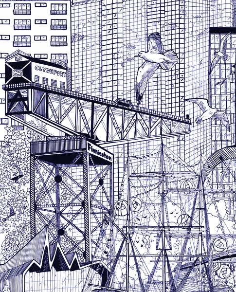 Clydebuilt - Glasgow Print – Libby Walker