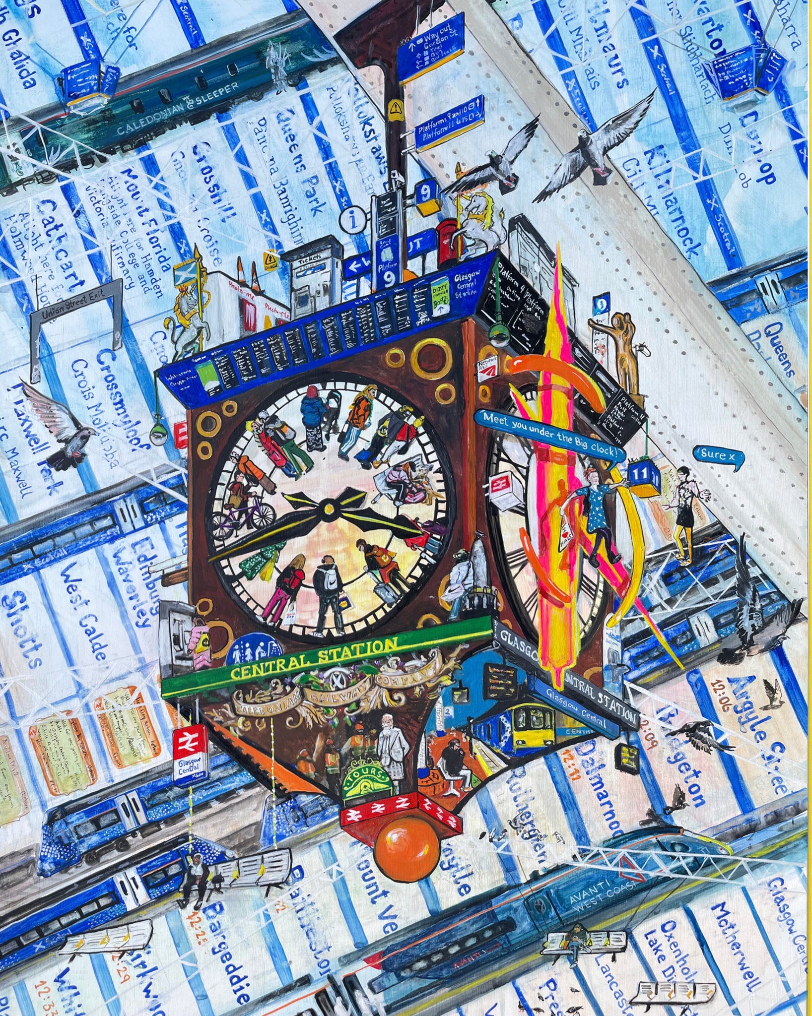 "Meet Me Under The Clock" Central Station – Libby Walker