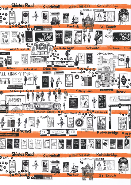 Glasgow Subway – Libby Walker